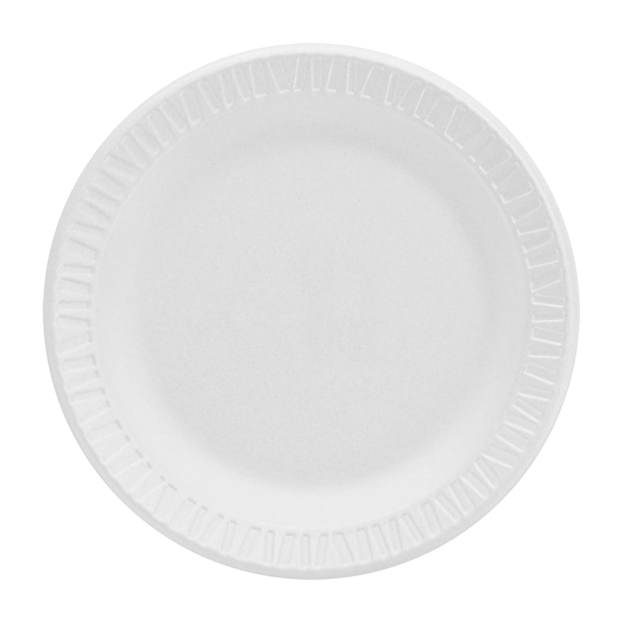 6″ Foam Plate – 125ct – Paper Goods Plus