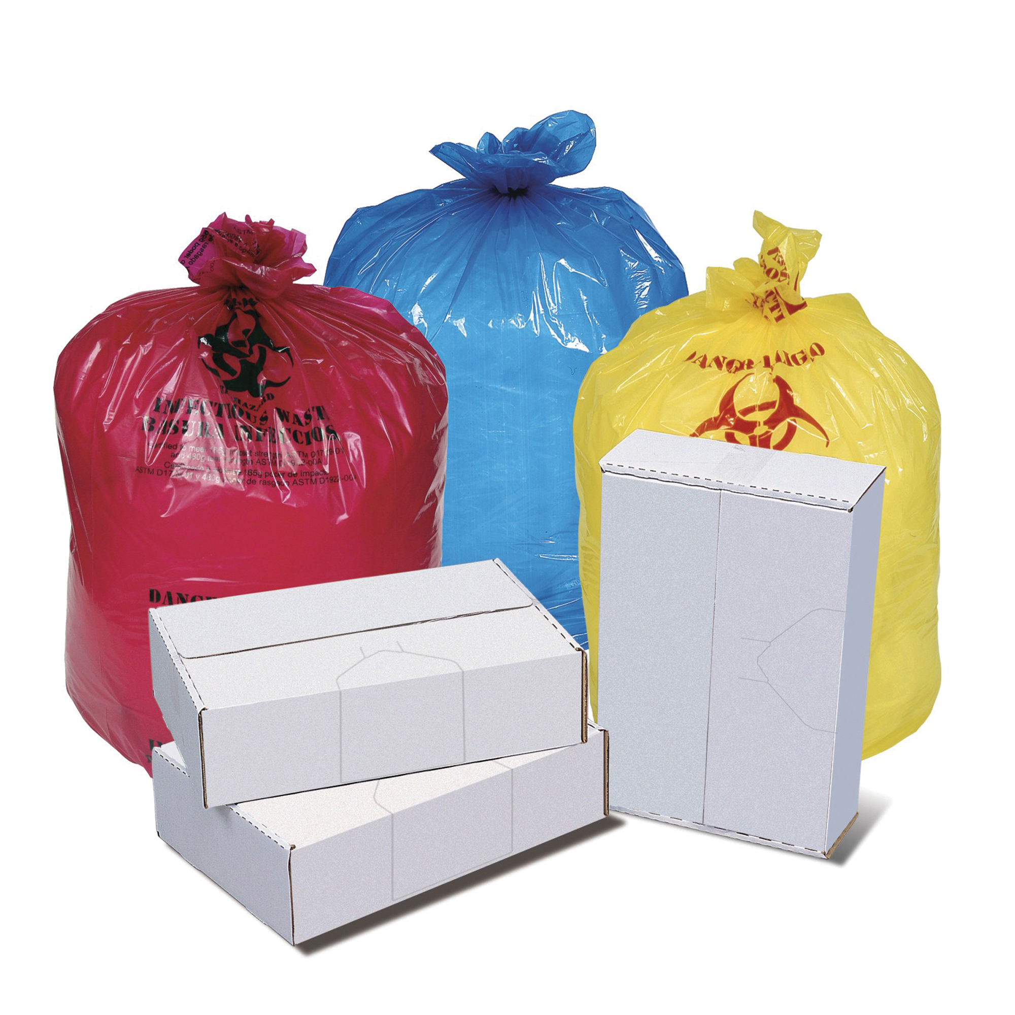 PITT G4603XR 40X46 RED ISOLATION BAG LLD LINER 40-45GAL