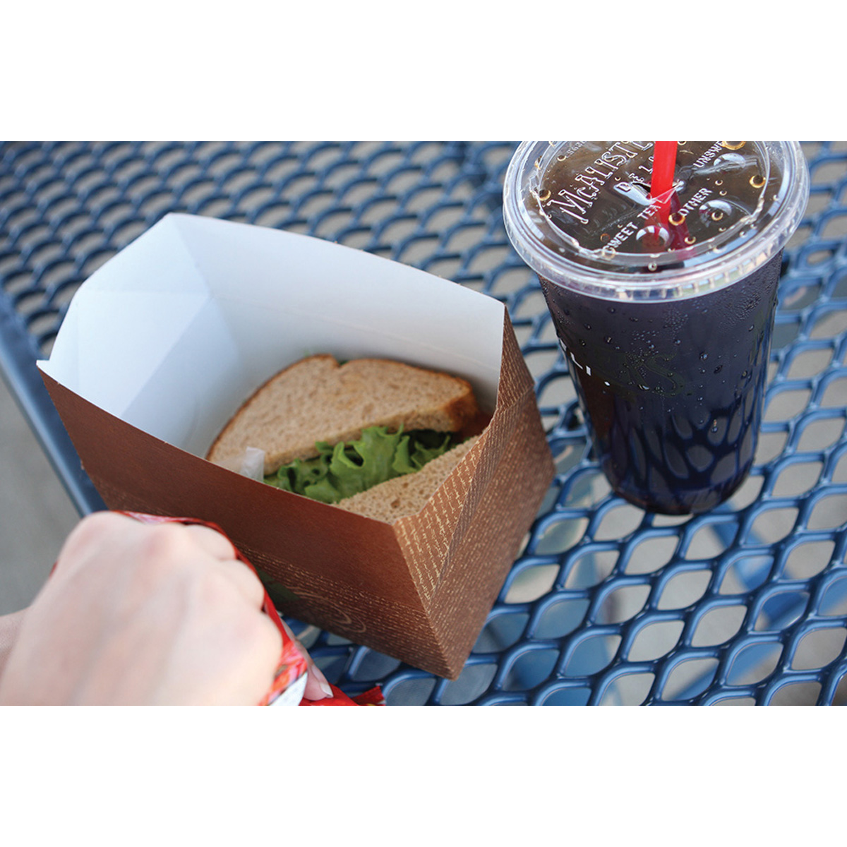 27306 SCT 9X5X3 LUNCH CARTON AUTO HEARTHSTONE